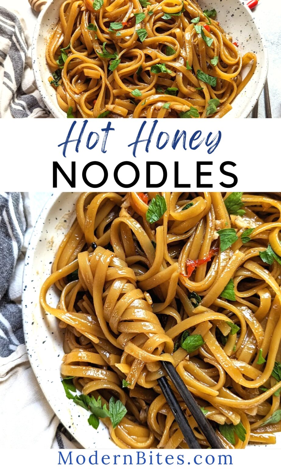 Hot Honey Noodles Recipe - Modern Bites