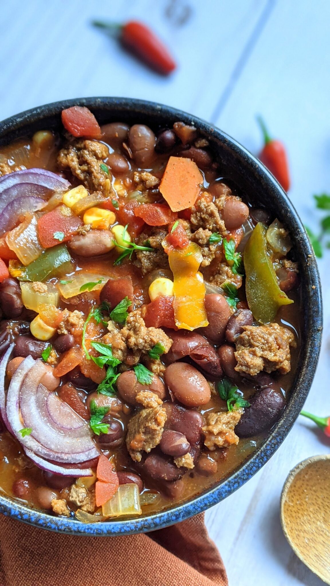 Lean Ground Sirloin Chili Recipe - Modern Bites